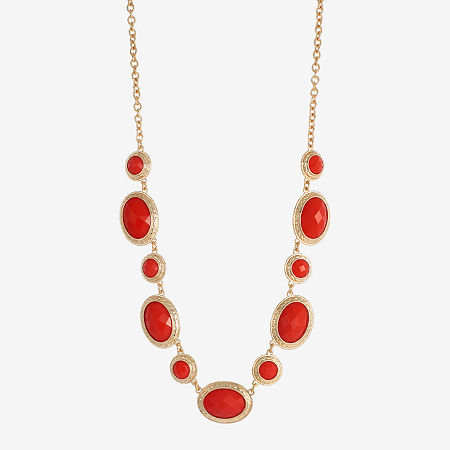 Click here for Monet Jewelry Gold Tone Womens 17 Inch Collar Neck... prices