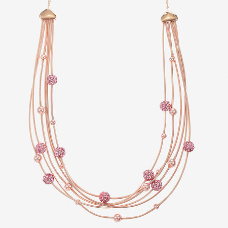 Click here for Monet Jewelry Womens Glass 18 Inch Strand Necklace... prices
