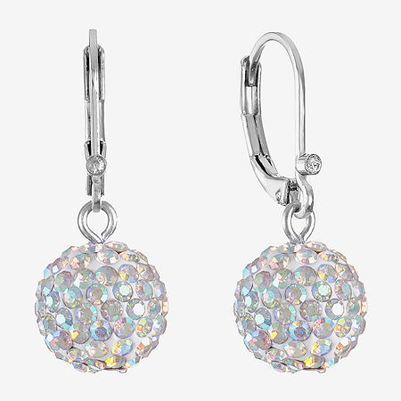 Click here for Monet Jewelry Womens Glass Round Drop Earrings  On... prices