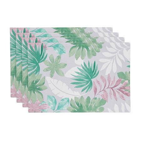 Click here for IZOD(R) Cove Palm Placemats - Set of 4 prices