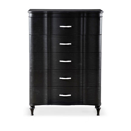 Click here for Melodi Parc 5-Drawer Chest  One Size  Black prices