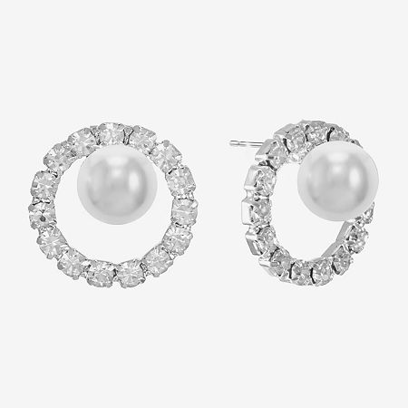 Click here for Monet Jewelry Timeless Silver Tone Glass Simulated... prices