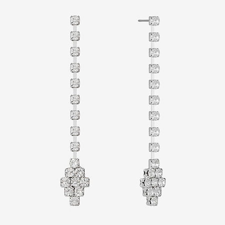 Click here for Monet Jewelry Timeless Silver Tone Womens Glass Hy... prices