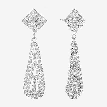 Click here for Monet Jewelry Timeless Silver Tone Womens Glass Hy... prices