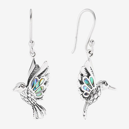 Click here for Bali Inspired Hummingbird Womens Gray Abalone Ster... prices