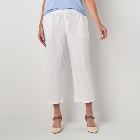 Click here for Liz Claiborne Womens Wide Leg Mid Rise Pull-On Pan... prices