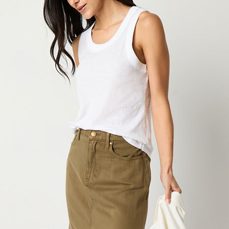 Click here for a.n.a Womens Tall U Neck Sleeveless Tank Top  X-la... prices
