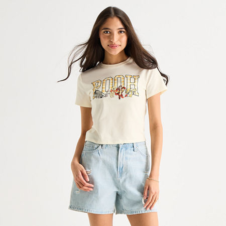 Click here for Hundred Acre Woods Baby Tee Womens Juniors Crew Ne... prices