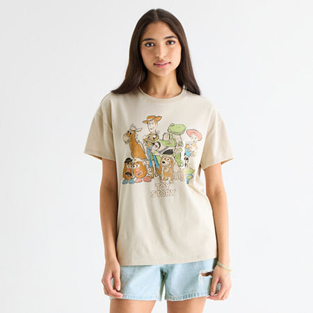 Click here for Toy Story Boyfriend Tee Womens Crew Neck Short Sle... prices