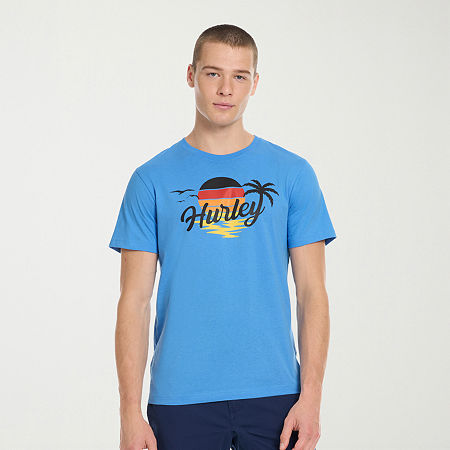 Click here for Hurley Mens Crew Neck Short Sleeve Regular Fit Gra... prices