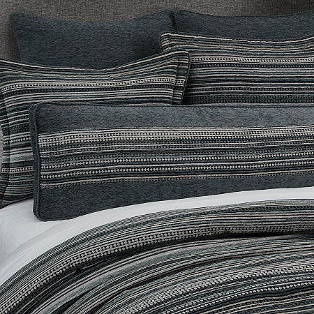 Click here for J Queen New York Parallel Reading Stripe Bolster D... prices