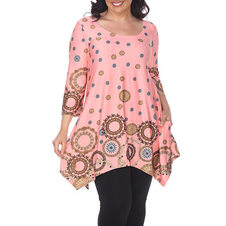 Click here for Plus Size White Mark Erie Tunic prices