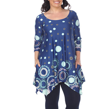 Click here for Plus Size White Mark Erie Tunic prices