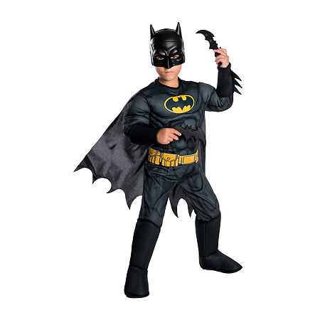 Click here for Little & Big Kid Boys Deluxe Batman DC Comics 4-pc... prices