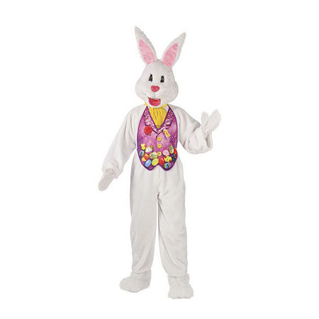 Click here for Mens Super Deluxe Bunny 6-pc. Costume  Large  Whit... prices