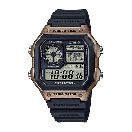 Click here for Casio Table Mens Digital Black Strap Watch Ae1200w... prices