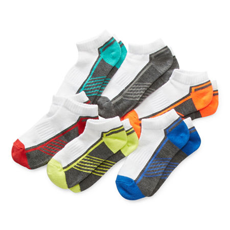Click here for Xersion Little & Big Kid Boys 6 Pair Low Cut Socks... prices