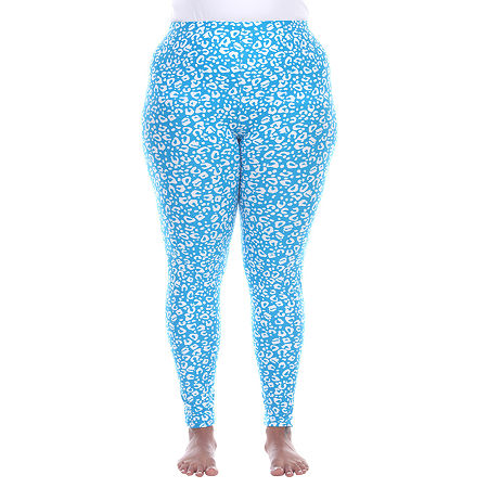 Click here for Plus Size White Mark Super Soft Leopard Leggings prices