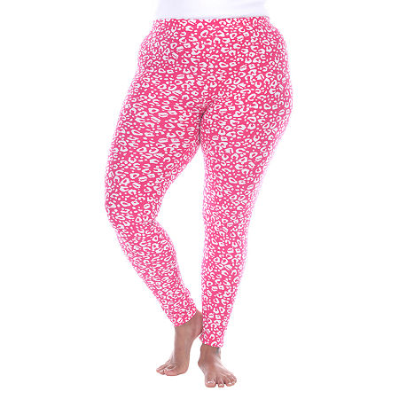 Click here for Plus Size White Mark Super Soft Leopard Leggings prices