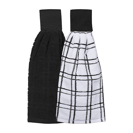 Click here for Ritz 2-pc. Solid and Multi Kitchen Tie Towel Set... prices