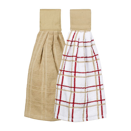 Click here for Ritz 2-pc. Solid and Multi Kitchen Tie Towel Set... prices