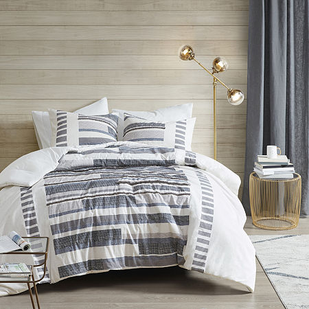 Click here for INK+IVY Serena 3 Piece Cotton Printed Comforter Se... prices