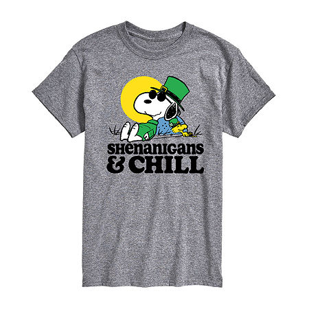 Click here for Mens Short Sleeve Peanuts St. Patricks Day Graphic... prices