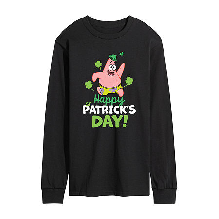 Click here for Mens Long Sleeve Spongebob St. Patricks Day T-Shir... prices