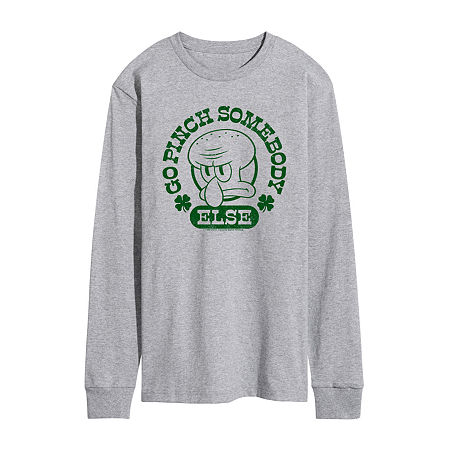 Click here for Mens Long Sleeve Spongebob St. Patricks Day Graphi... prices