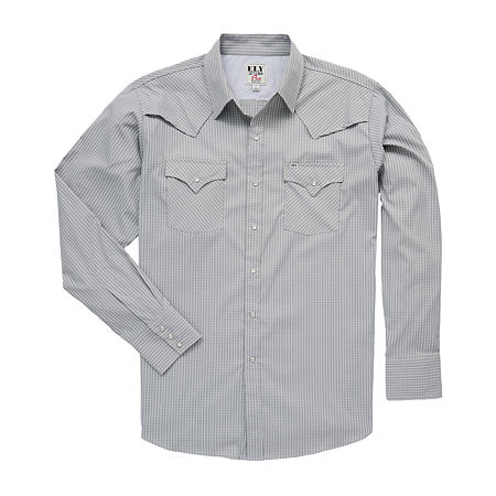 Click here for Ely Cattleman Check Mens Long Sleeve Western Shirt... prices