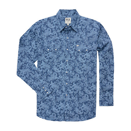 Click here for Ely Cattleman Paisley Print Mens Long Sleeve Weste... prices