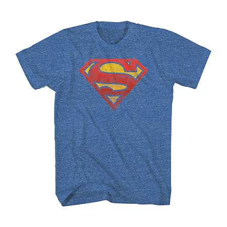 Click here for Mens Crew Neck Short Sleeve Regular Fit Superman B... prices