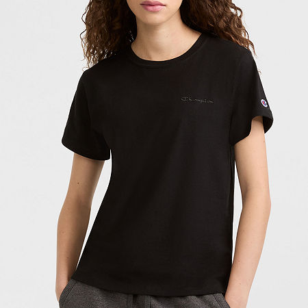 Click here for Champion Womens Crew Neck Short Sleeve Active T-Sh... prices