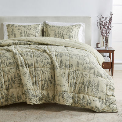 Reversible Down Alternative Winter-Print Comforter Set - JCPenney