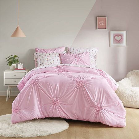 Click here for INK+IVY Kids Bella Tufted Heart Complete Bedding S... prices