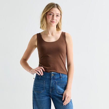 Click here for a.n.a Womens Tall U Neck Sleeveless Tank Top  Smal... prices