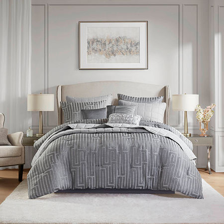 Click here for Madison Park Royce Luxury Jacquard Comforter Sets prices