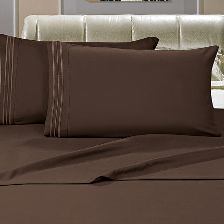 Click here for Elegant Comfort Wrinkle Resistant Bed Sheet set wi... prices