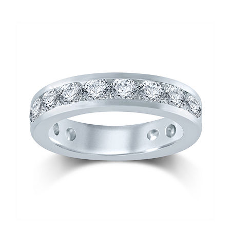 Click here for 3 CT.T.W. Natural Diamond 14K White Gold Eternity... prices