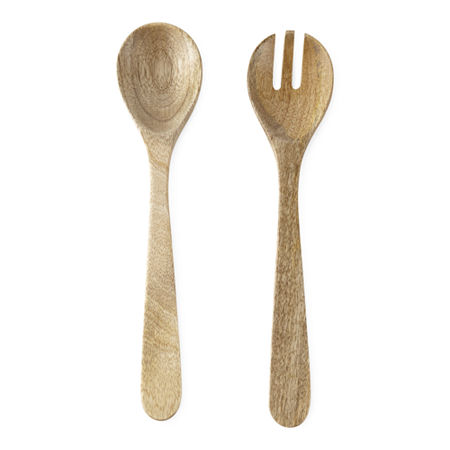 Click here for Linden Street Mango Wood Serve Utensils  One Size... prices