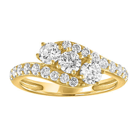 Click here for DiamonArt Womens 1 1/4 CT. T.W. White Cubic Zircon... prices