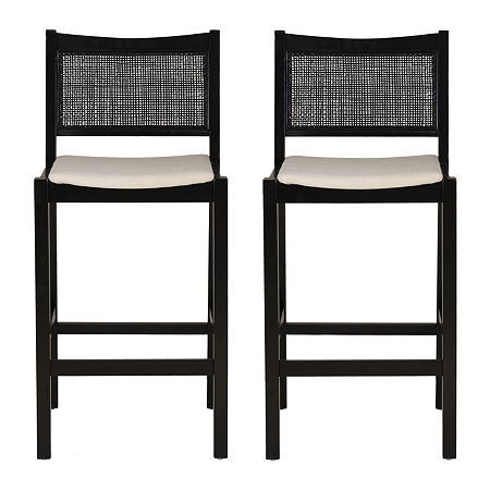 Click here for Beymer 1 Pair Bar Stool  One Size  Black prices