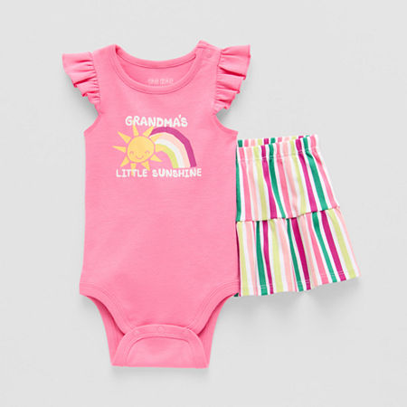 Click here for Okie Dokie Baby Girls 2-pc. Skirt Set  6 Months  P... prices