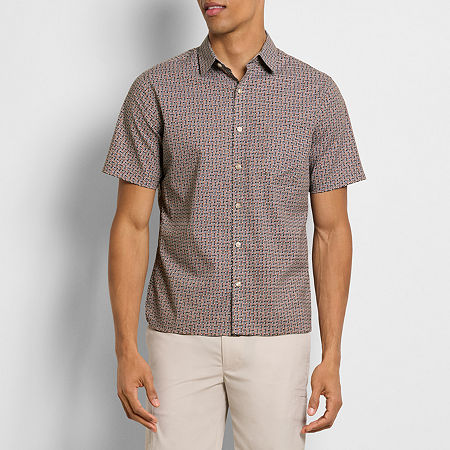 Click here for Van Heusen Everyday Defense Stain Shield Mens Shor... prices