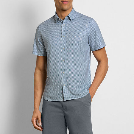Click here for Van Heusen Performance Knit Mens Short Sleeve Slim... prices
