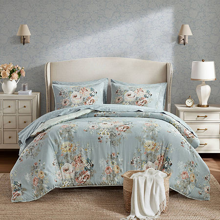 Click here for Madison Park Essentials Heather Vintage Floral 7-P... prices