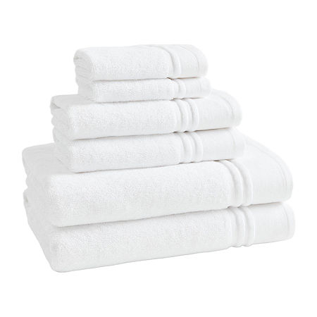Click here for Madison Park Roan Border 6-pc. Quick Dry Bath Towe... prices