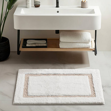 Madison Park Roan Border Tufted Bath Rug