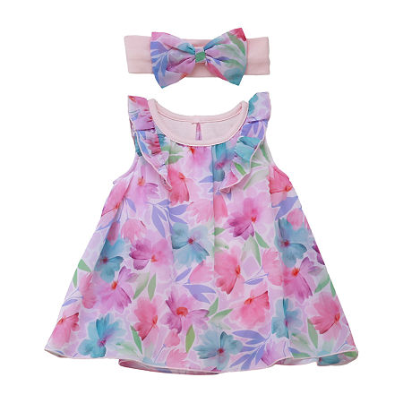 Click here for Baby Starters Baby Girls 2-pc. Sleeveless Ruffled... prices