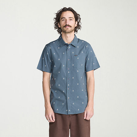 Click here for VOLCOM Mens Short Sleeve Regular Fit Button-Down S... prices